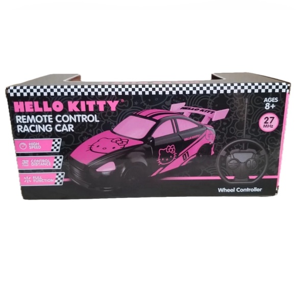 Hello Kitty | Toys | Nib Hello Kitty Remote Control Racing Car | Poshmark
